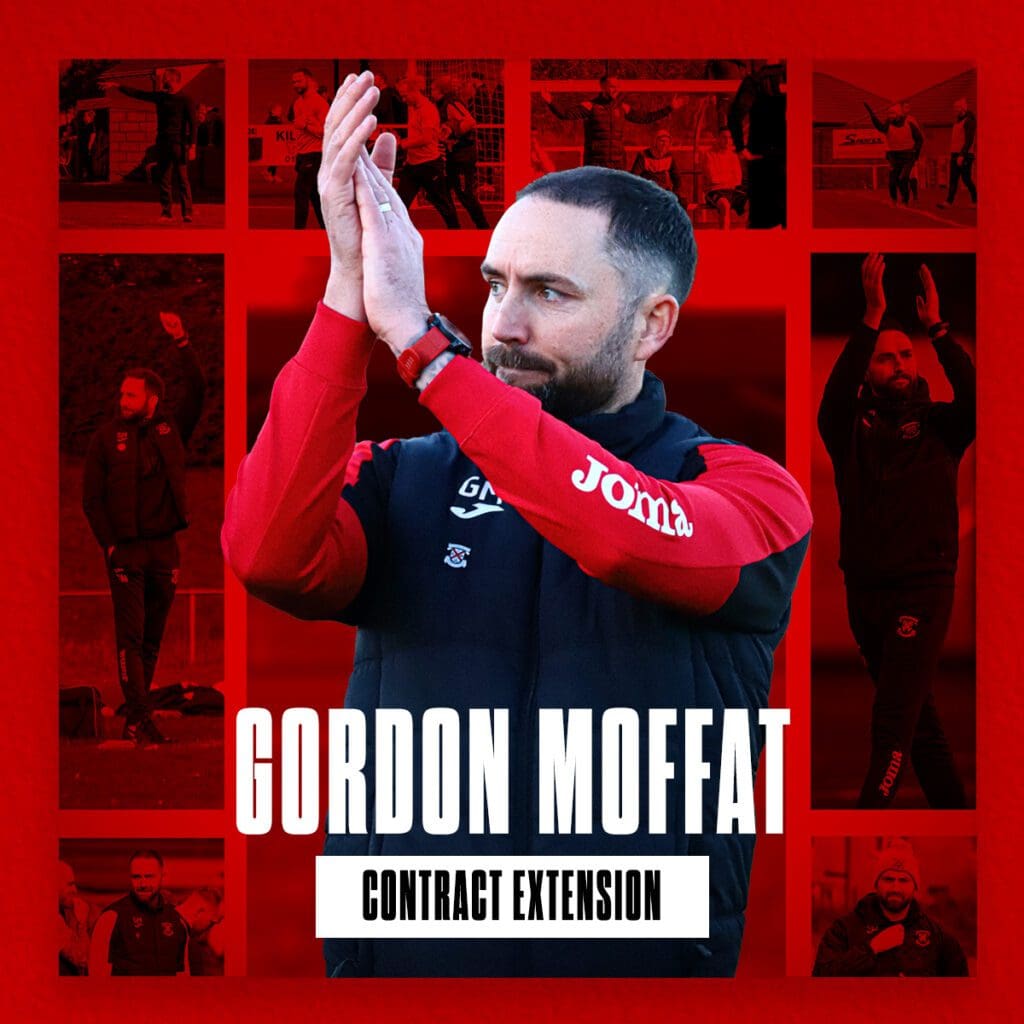 Gordon Moffat signs contract extension - Clydebank Football Club