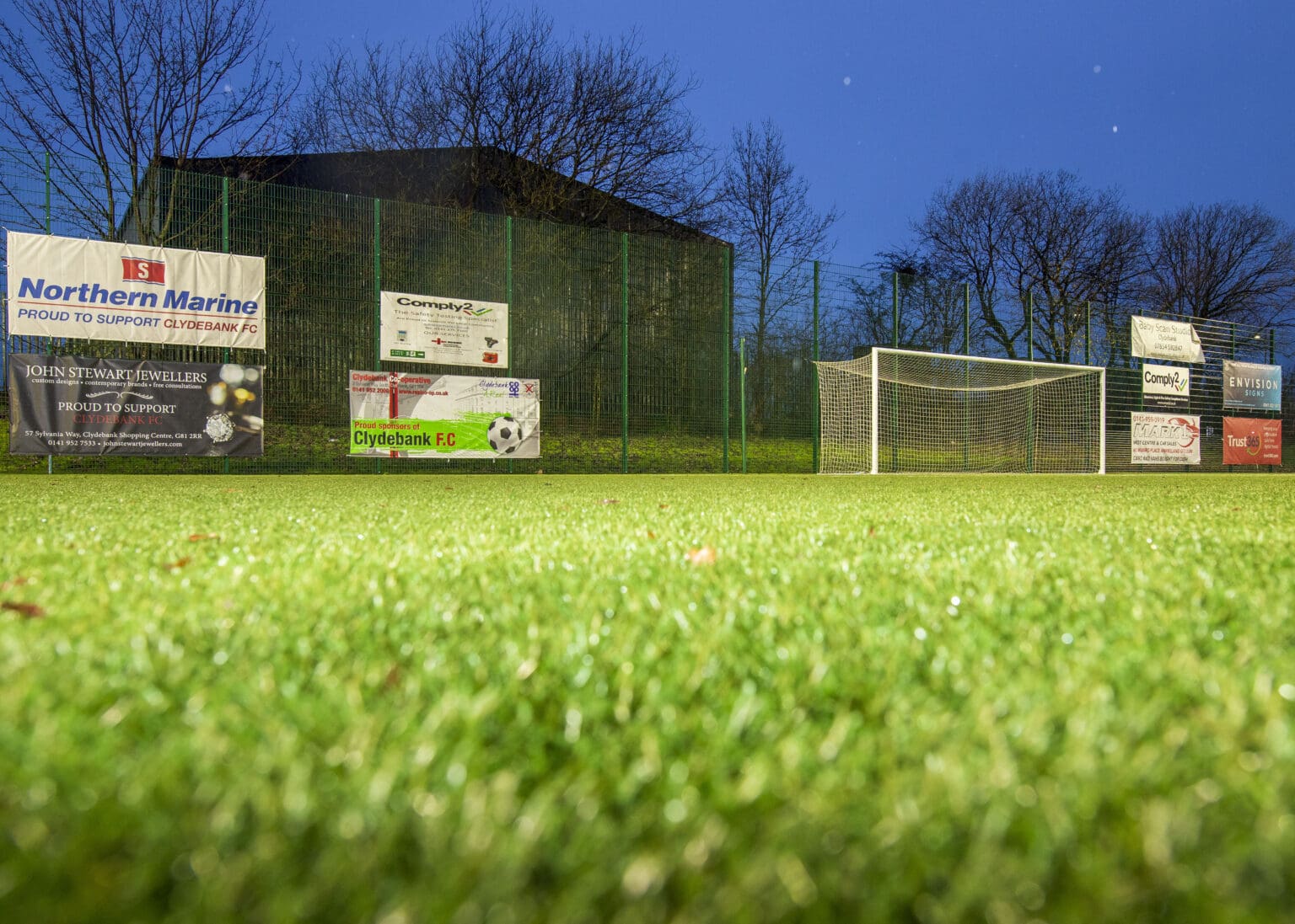 Pitchside Advertising - Clydebank Football Club